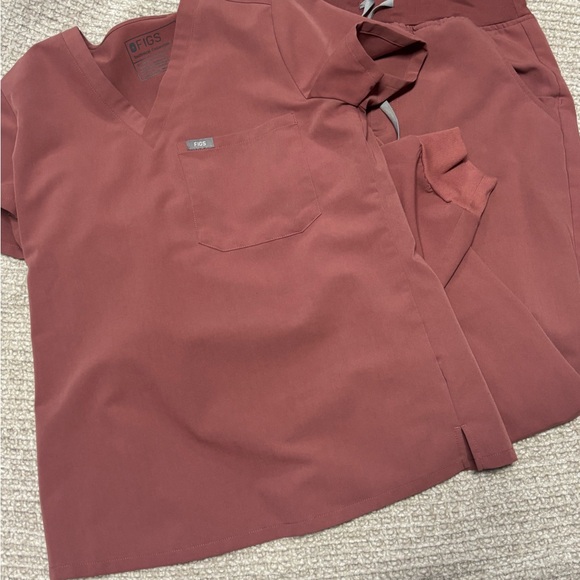 Figs | Other | Figs Maroon Scrub Set | Poshmark